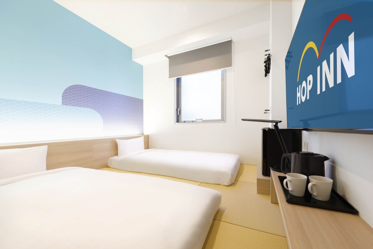 HOP INN｜東京淺草霍普酒店：淺草寺對面，多人家庭房、雙層床房型 - 愛旅誌