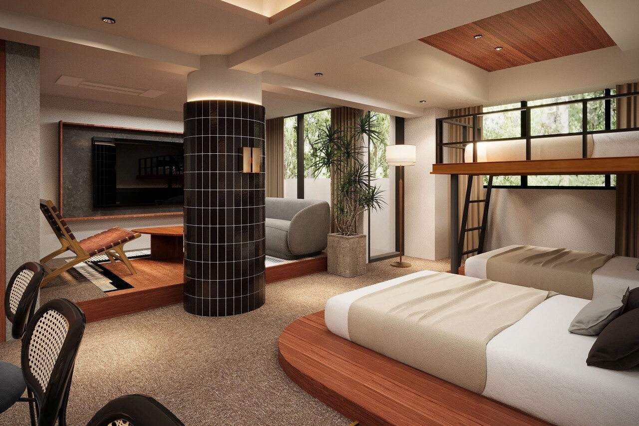 STITCH HOTEL｜Kyoto Stitch Boutique Apartment: A large serviced ...